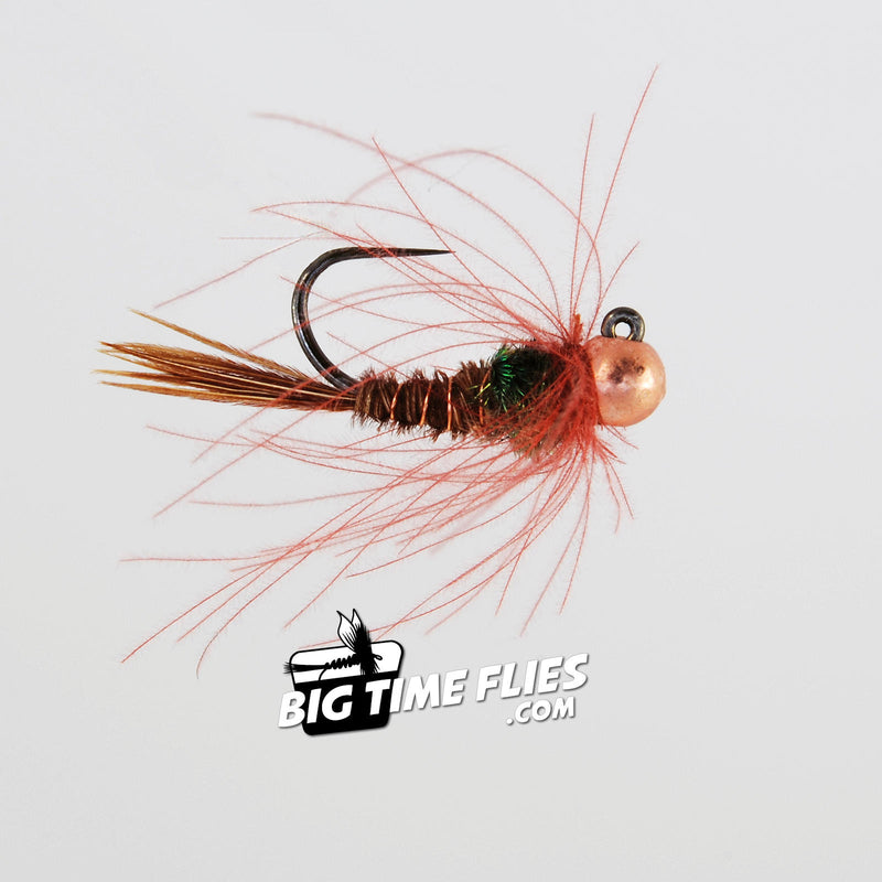 Jigged CDC Pheasant Tail Nymph - Tungsten Bead