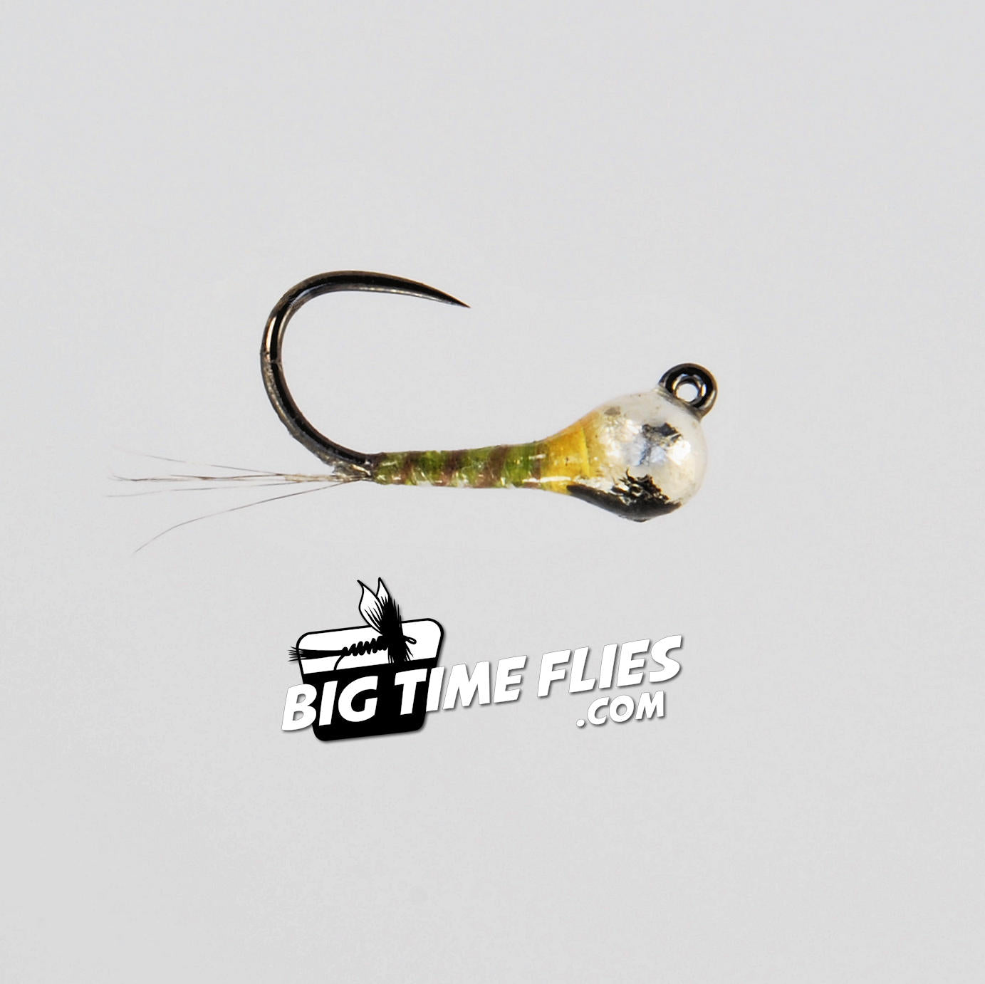 Olive Hot Spot Jig – BigTimeFlies