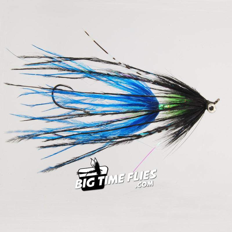 Stu's Ostrich Intruder - Black/Blue | BigTimeFlies