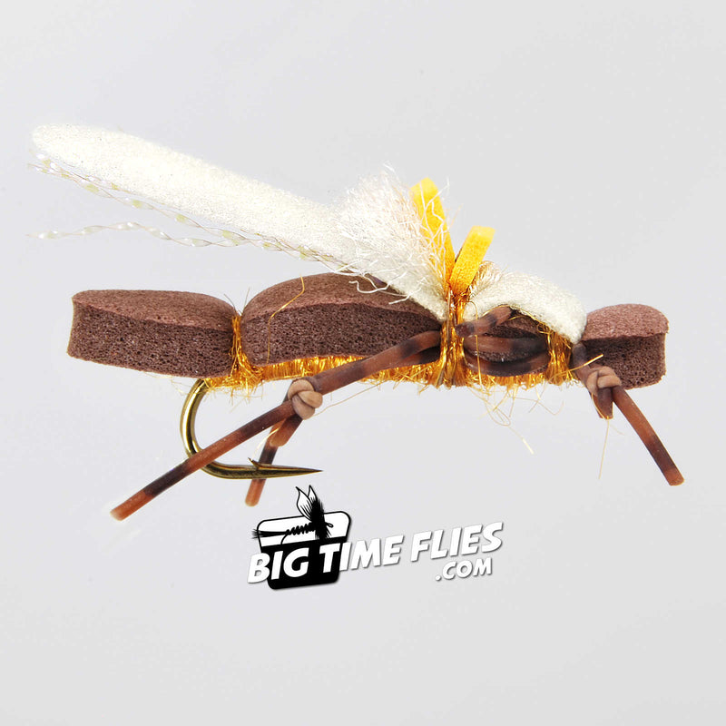 Water Walker - Brown/Gold | BigTimeFlies